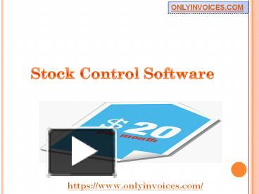 Best Stock Control Software,Financial accounting and Inventory Control ...
