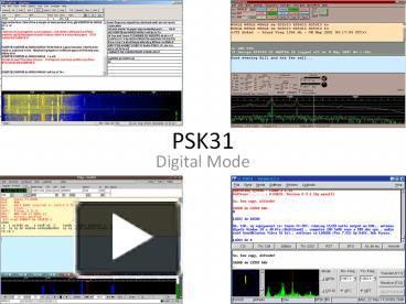 PSK31 presentation | free to download