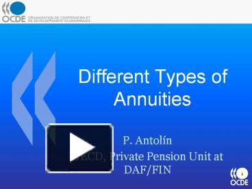 Different Types of Annuities presentation | free to download
