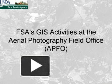 FSA presentation | free to download