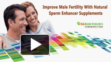 Improve Male Fertility With Natural Sperm Enhancer Supplements ...