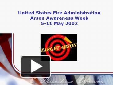 PPT – United States Fire Administration PowerPoint presentation | free ...