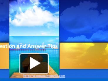 Lifeguard Interview Question and Answer Tips presentation | free to ...