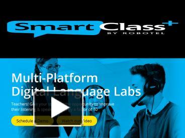 English language laboratory presentation | free to download