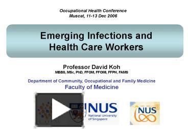 PPT – Professor David Koh PowerPoint presentation | free to view - id ...