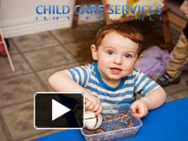 Child Care Services presentation | free to download