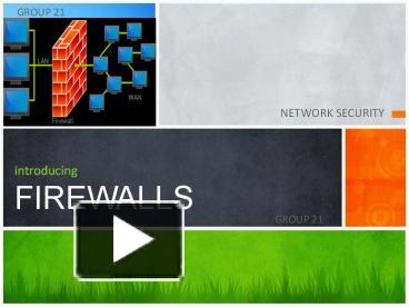 PPT – FireWalls in Computer Networks PowerPoint presentation | free to ...