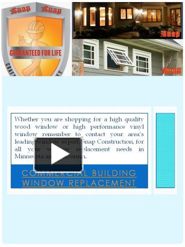 PPT – Commercial building window replacement PowerPoint presentation ...