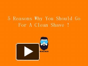 PPT – Clean Shave LookBook PowerPoint presentation | free to download ...