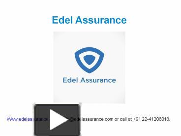PPT – CarWarrantyCompany-Edel-Assurance PowerPoint presentation | free ...