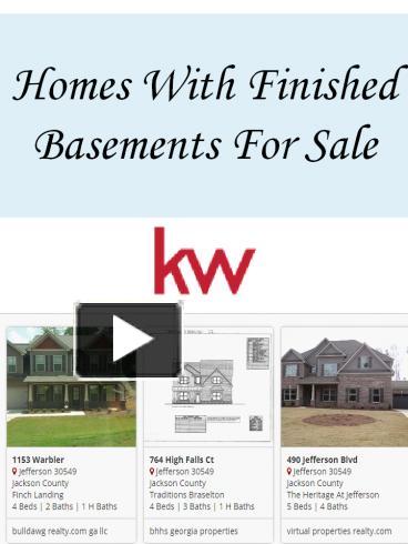 PPT – Homes With Finished Basements For Sale PowerPoint presentation ...