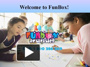 PPT – FunBox - Children's Program Ideas PowerPoint presentation | free ...