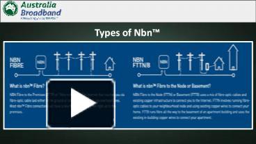 National Broadband Network (Nbn) presentation | free to download