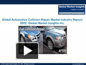 Global Automotive Collision Repair Market Industry Report, 2022 ...