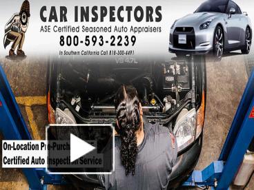 PPT – independent vehicle inspection services PowerPoint presentation ...