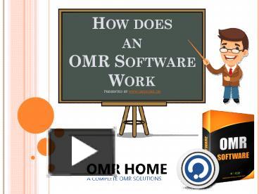 How Does an OMR Software Work? presentation | free to download