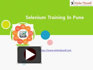 PPT – Selenium-Training-In-Pune (1) PowerPoint presentation | free to ...