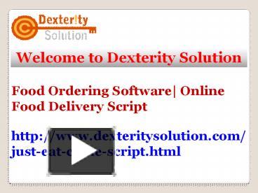 Food Ordering Script|Online Food Order Script|Online Food Delivery ...