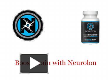 Boost Brain with Neurolon presentation | free to download