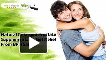 PPT – Natural Enlarged Prostate Supplements To Get Relief From BPH ...
