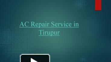AC Service Company presentation | free to download