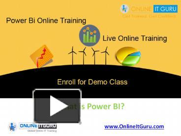 Power BI Online Training presentation | free to download