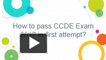 PPT – CCDE Workbook from Lab4ccie.com PowerPoint presentation | free to ...