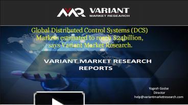 Global Distributed Control Systems (DCS) presentation | free to download