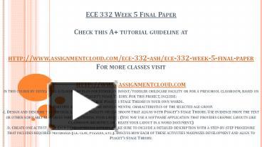 PPT – ECE 332 Week 5 Final Paper PowerPoint presentation | free to ...