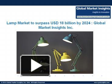 PPT – Lamp Market trends research and projections for 2017-2024 ...
