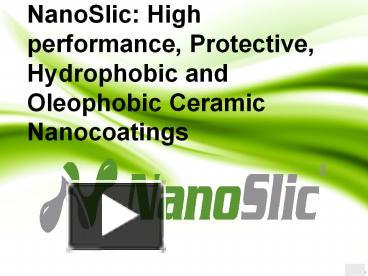 Nano Coating Technology presentation | free to download