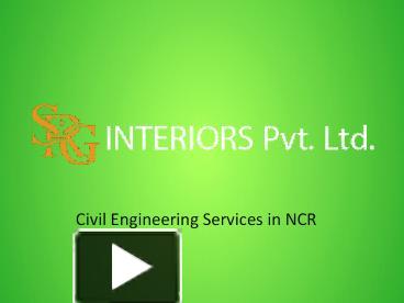 PPT – Civil Engineering Services in NCR PowerPoint presentation | free ...