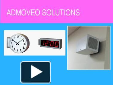 Admoveo Solutions Presentation 2 presentation | free to download