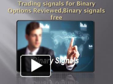 PPT – Binary signals free PowerPoint presentation | free to download ...