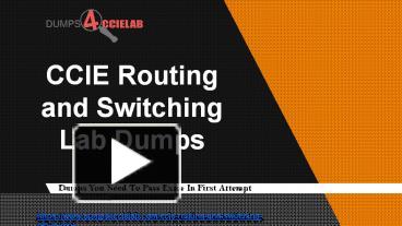PPT – CCIE Routing and Switching Practical Questions PowerPoint ...