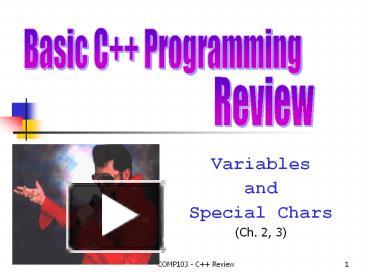 PPT – Variables PowerPoint presentation | free to download - id: 870da ...