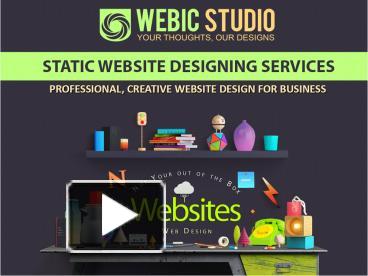 PPT – Static Website Designing Company PowerPoint presentation | free ...