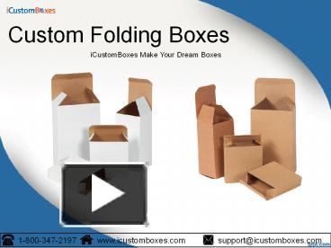 PPT – Folding boxes | Custom Folding boxes PowerPoint presentation ...