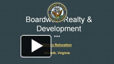 PPT – Military Relocation PowerPoint presentation | free to download ...