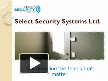 PPT – Edmonton Wireless Security System Service Provider PowerPoint ...