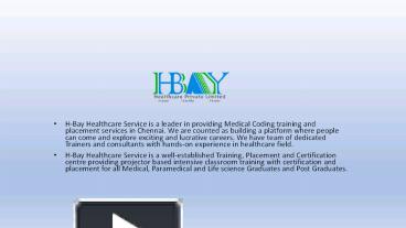 PPT – Medical Coding Certification Course PowerPoint presentation ...