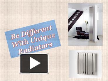 PPT – Be Different With Unique Radiators PowerPoint presentation | free ...