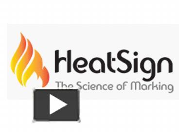 PPT – Dot Peen Marking-Heat Sign PowerPoint presentation | free to ...