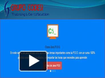 PPT – Curso java PowerPoint presentation | free to download - id ...
