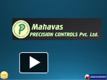 Mahavas Precision Control presentation | free to download