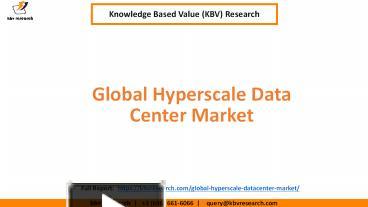 Global Hyperscale Data Center Market (2016-2022) presentation | free to ...