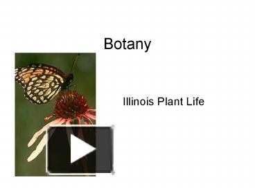 Botany presentation | free to view