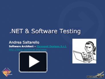 PPT – 'NET PowerPoint presentation | free to view - id: 87947-ZDc1Z