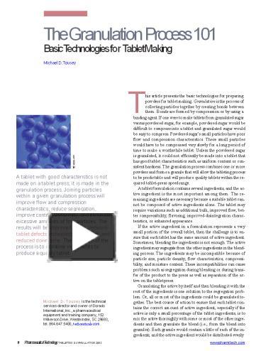 PPT – The Granulation Process 101 PowerPoint presentation | free to ...