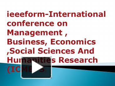 PPT – engineering conferences PowerPoint presentation | free to ...